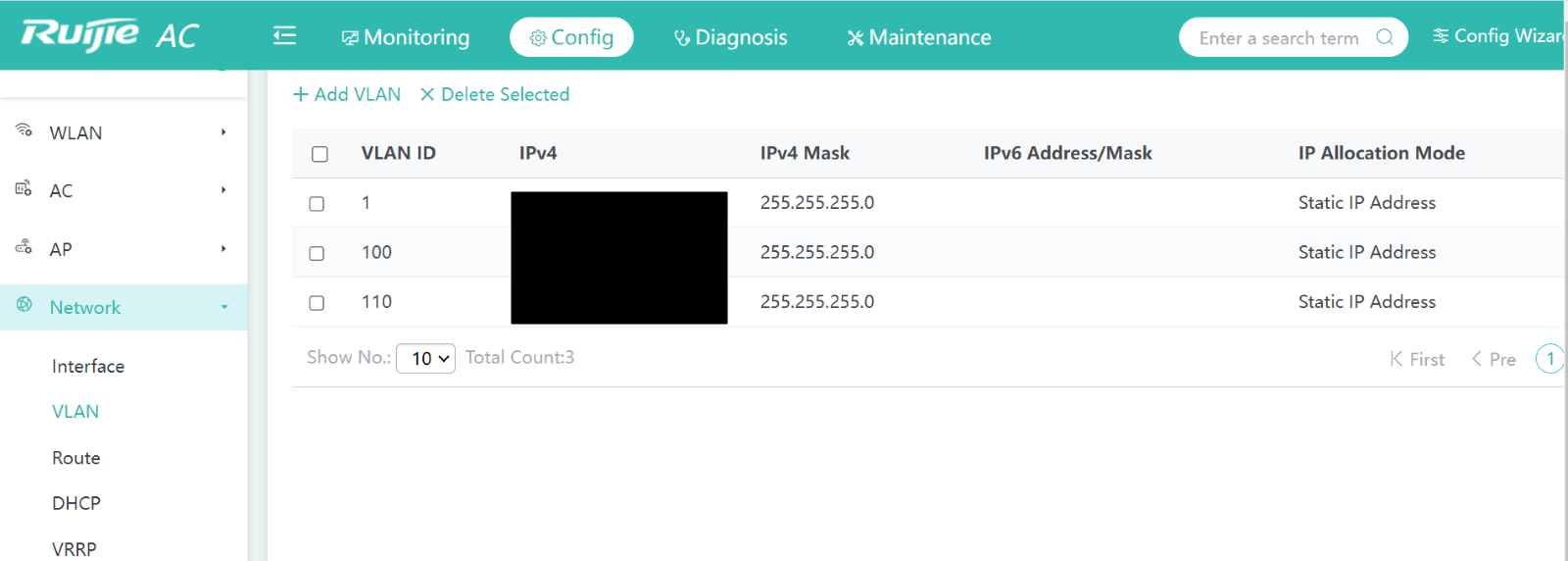 Step 2: Configure Ruijie Controller | FortiNAC-F 7.6.3 | Fortinet Document Library